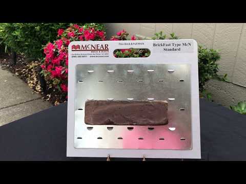 McNear Brickfast thin brick panel Video