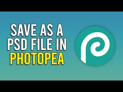 How to Save as a PSD File in Photopea
