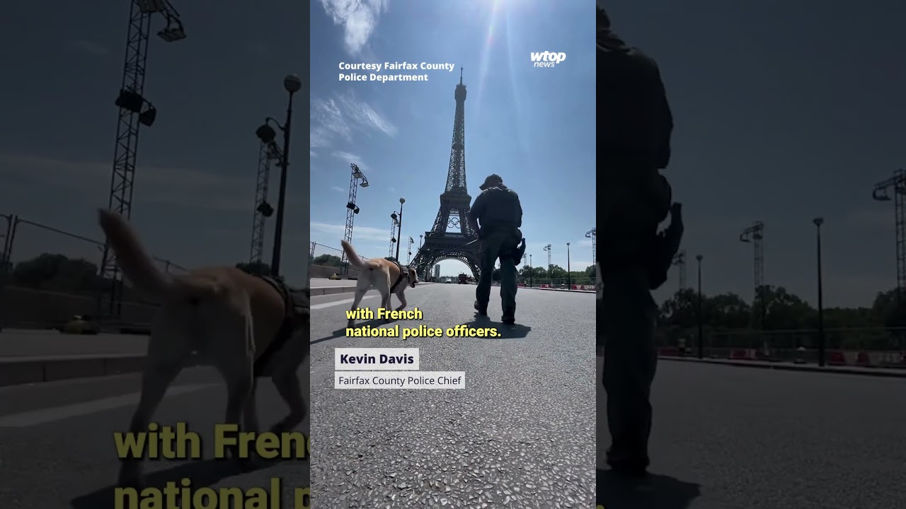 Fairfax Co. police officers recruited to help secure the Olympics in Paris