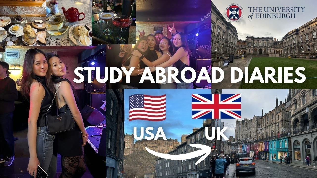 STUDY ABROAD DIARIES | moving to edinburgh, pub crawling, flat tour, victorias street shops