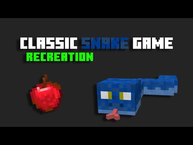 Snake game | [recreation] Minecraft Map