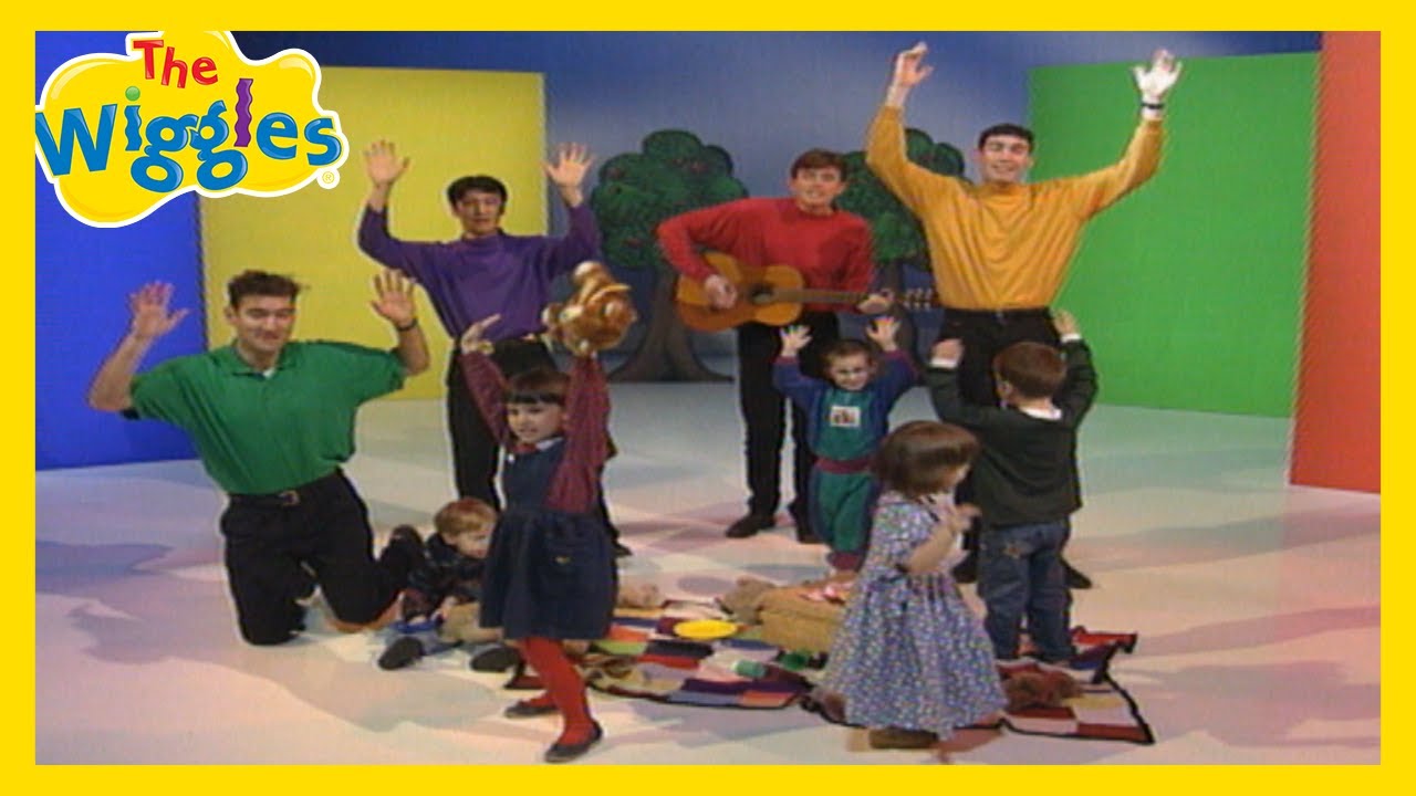 Rock-a-Bye Your Bear - The Wiggles 🧸 Pre-School Nursery Rhyme Singalong for Toddlers 🎶 #OGWiggles