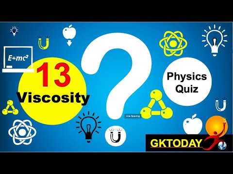 Physics GK 13 Viscosity