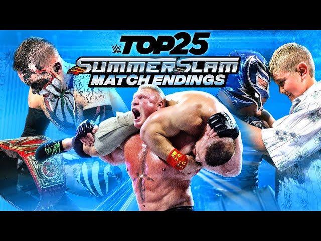 #1 moment revealed as WWE names the 25 most dramatic SummerSlam match ...