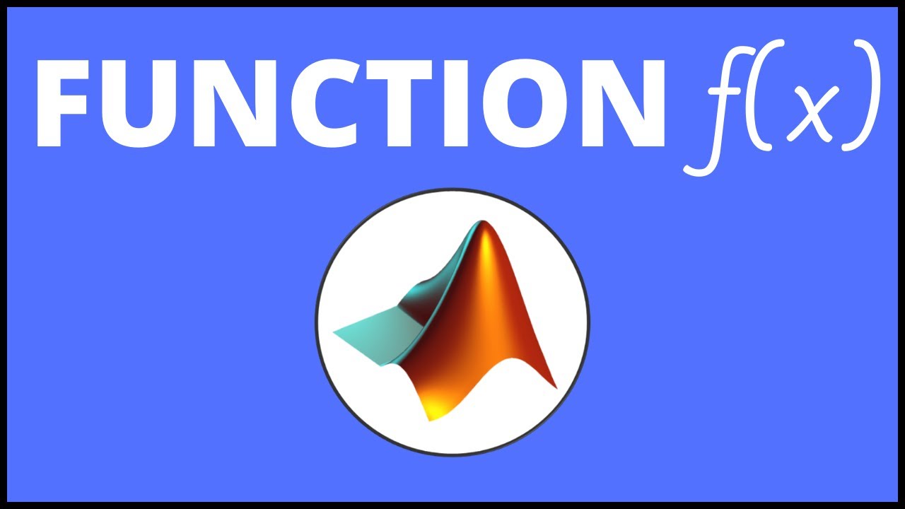 How to Write Equations (Anonymous Functions) in MATLAB | MATLAB Tutorial