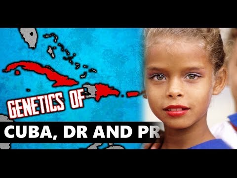 What Race are People from the Hispanic Caribbean (Genetics of Puerto Rico, Cuba, Dominican Republic)