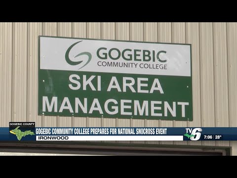 Gogebic Community College prepares for national snocross event