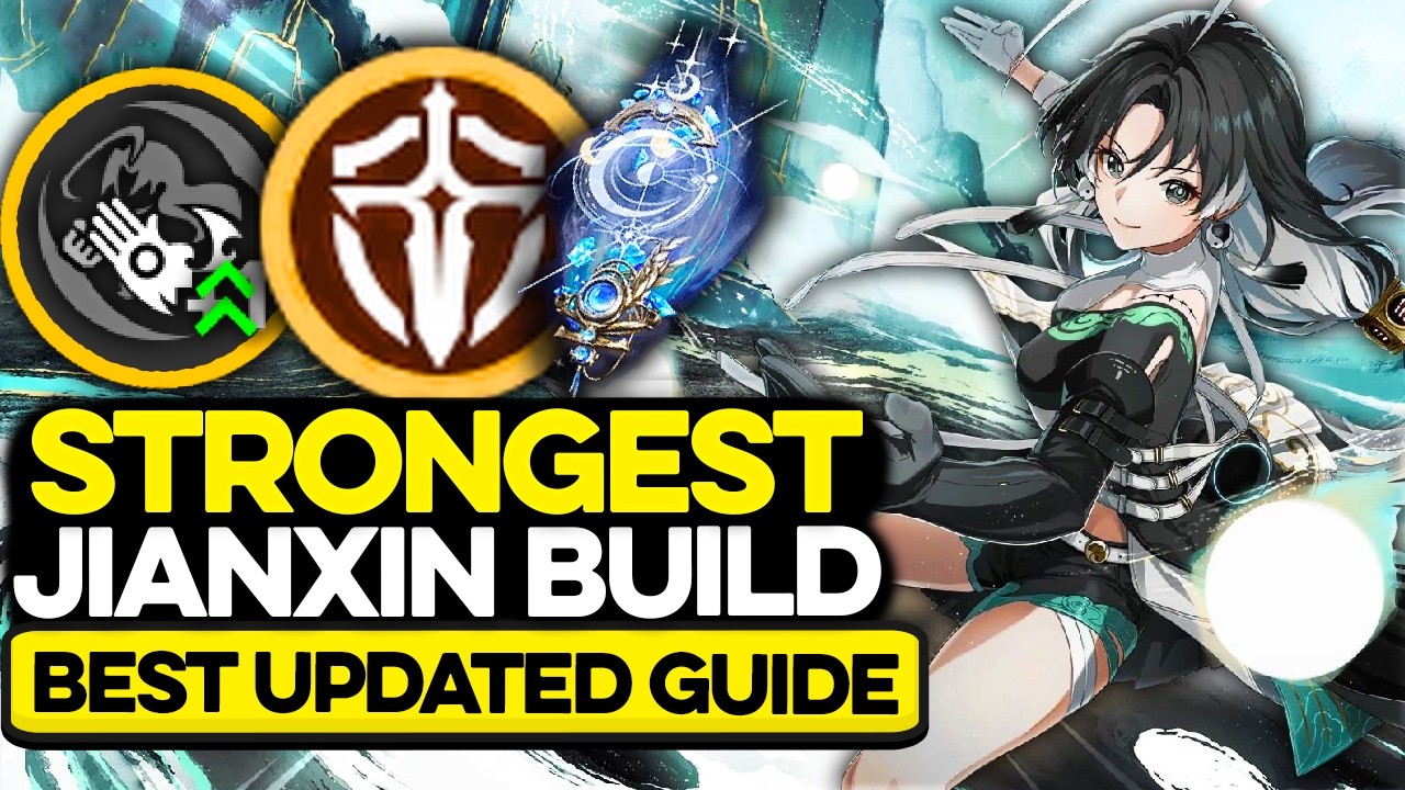 DON'T Build Jianxin WRONG! Best F2P Jianxin Build Guide Best Echo Weapons Teams Wuthering Waves wuwa