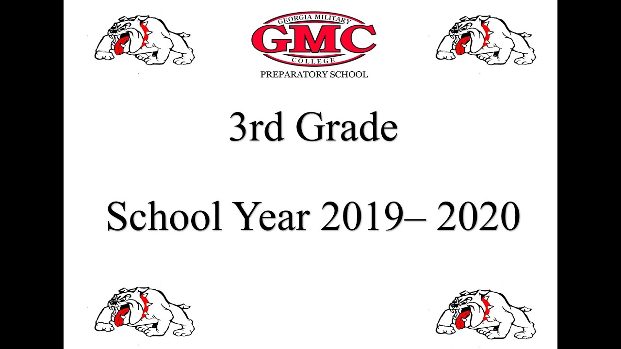 2019-2020 3rd Grade End of Year Celebration and Awards