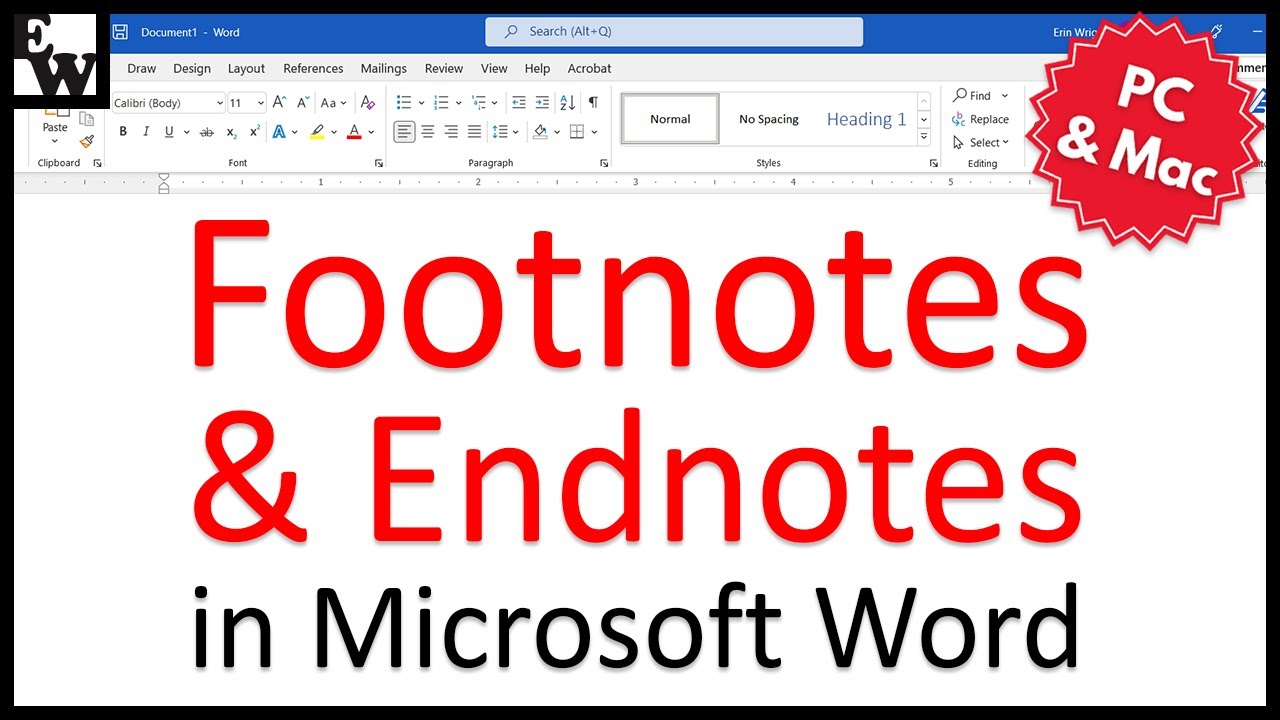How to Insert Footnotes and Endnotes in Microsoft Word (PC & Mac)