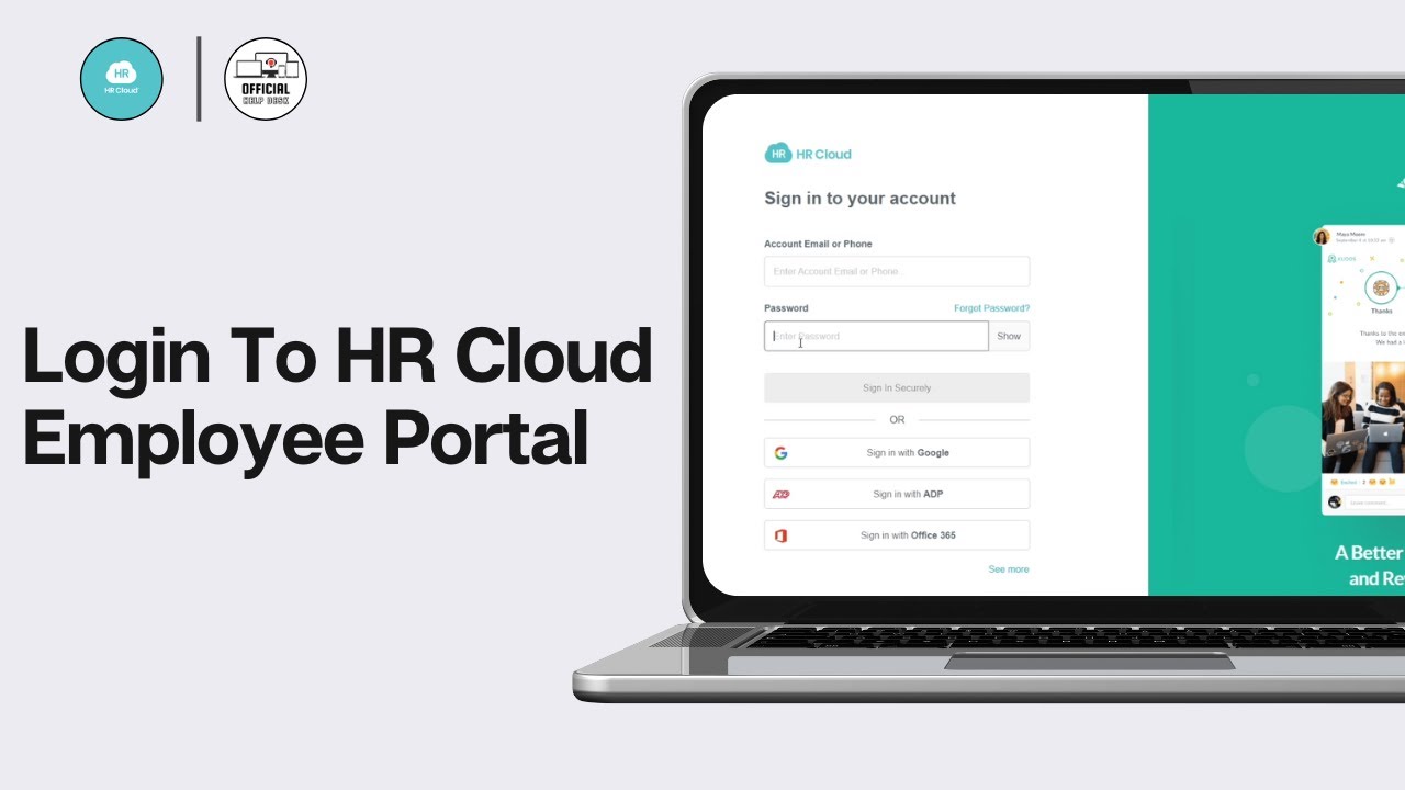 How To Login To HR Cloud Employee Portal 2024 | Workmates Login Page