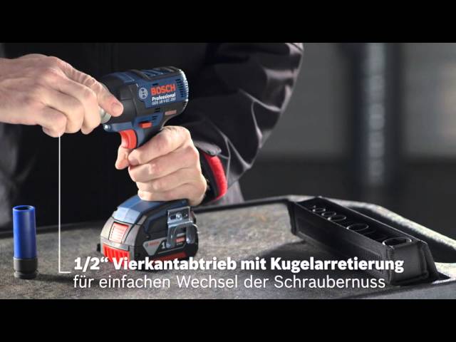 Bosch Professional GDS 18V-EC 250, 2 batteries 5.0Ah L-BOXX + Gedore ...