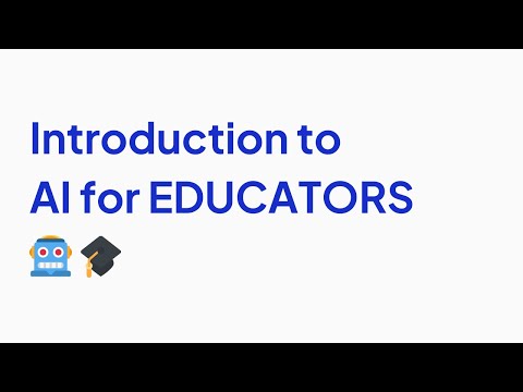 Introduction to AI TOOLS for EDUCATORS - Higher Education Applications