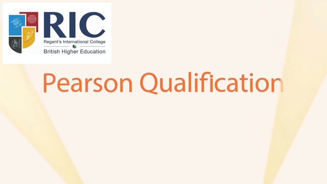 Pearson Qualification Explained