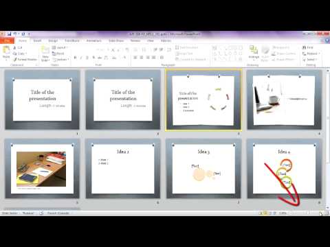 [3.3.1] Master the basic functions of a presentation software
