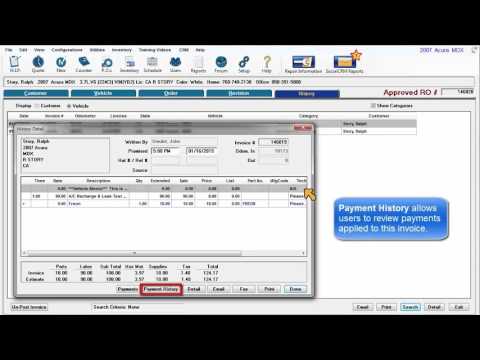 Manager SE - History Screen Vs (F4) Shop History