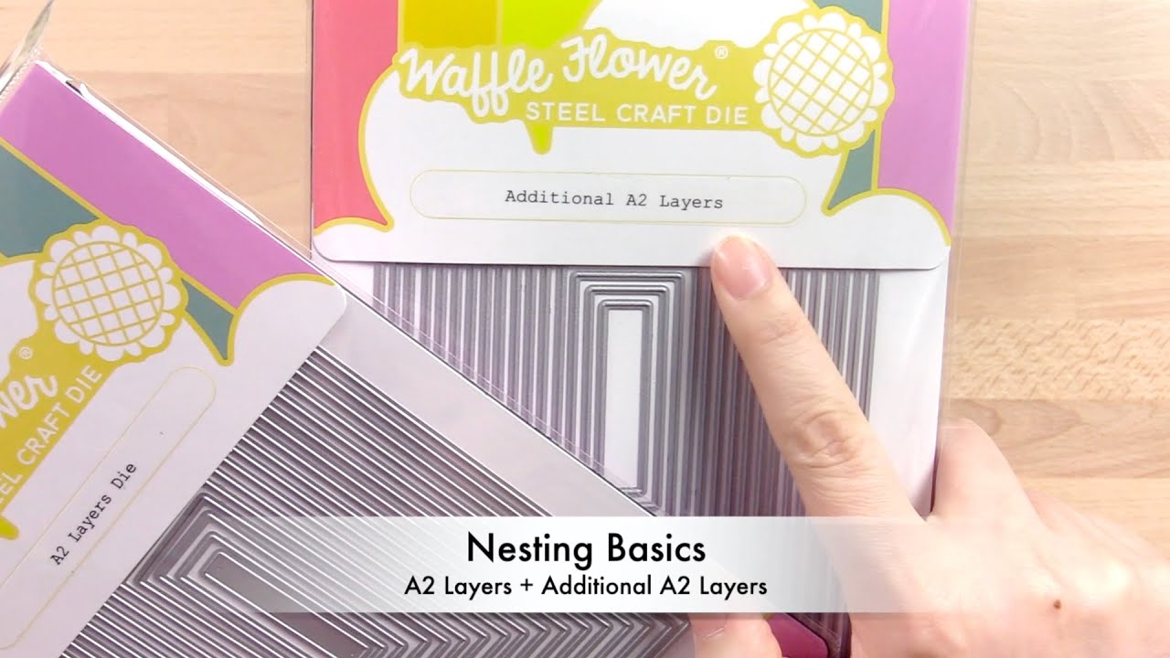 Nesting Basics (A2, Circle, Square and Oval Shape Dies)