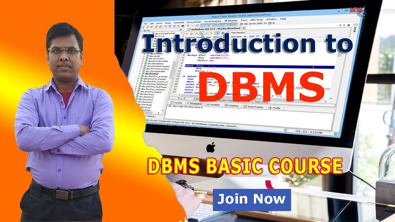 Introduction to DBMS | DBMS Basic Concepts | Basic DBMS Course | Database Management System
