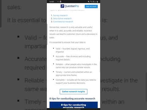 Types of Research|| Quantitative and Qualitative Research methods
