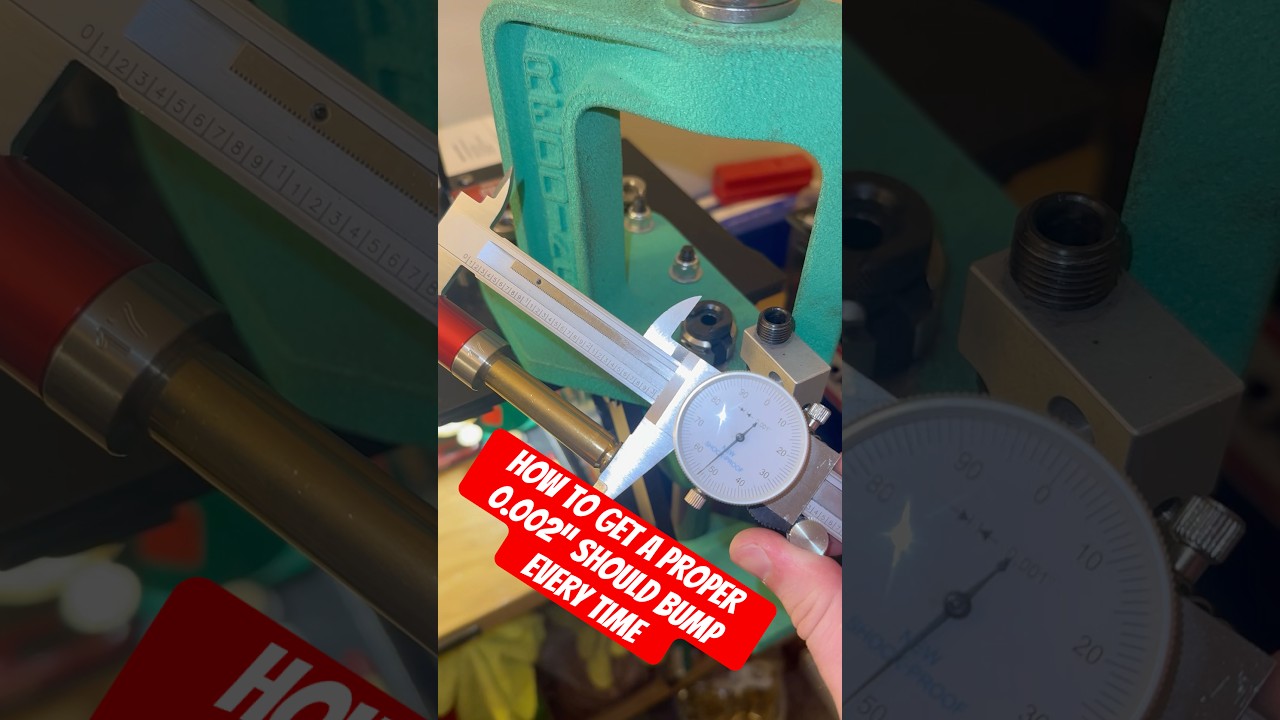 How to Properly Resize Cases for 0.002” Shoulder Bump Using Competition Shellholders & A Comparator