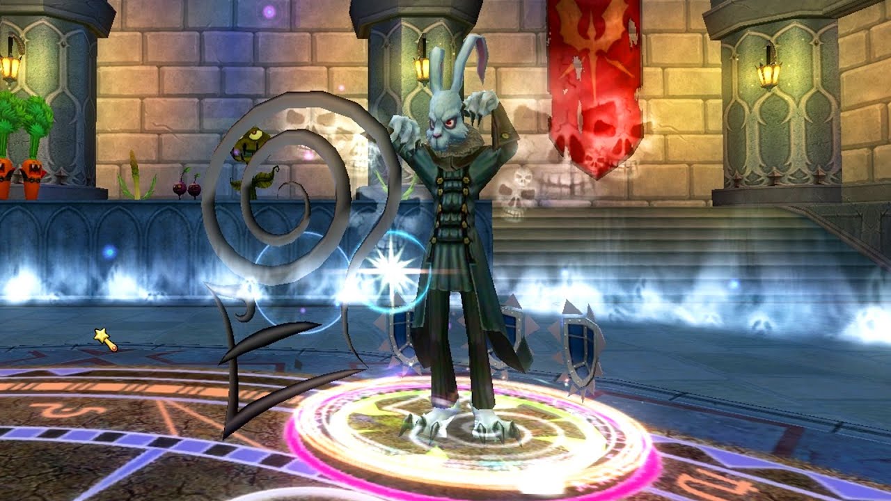 Wizard101: Darkmoor Secret Boss - Nosferabbit! (Bunferatu)