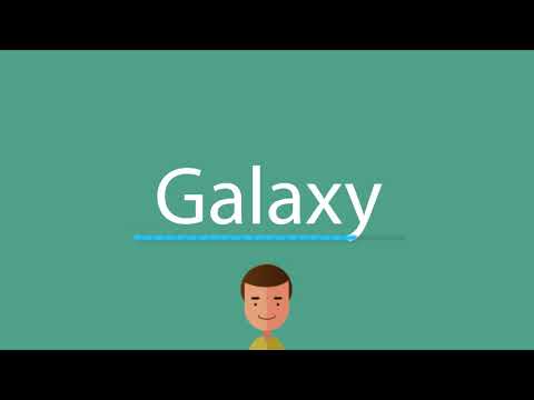 How to say Galaxy