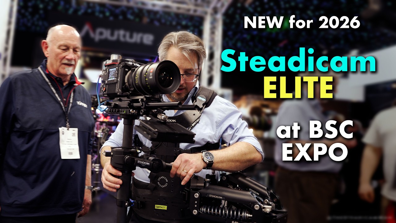 New Steadicam Elite at BSC Expo 2026 with John Fry