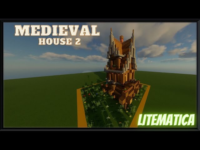 Medieval House 2 | Litematica Minecraft Map