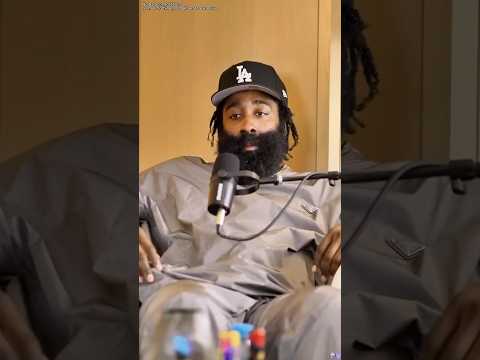 Why James Harden didn't shave his beard for 10 years#jamesharden #shorts #celebrity #nba