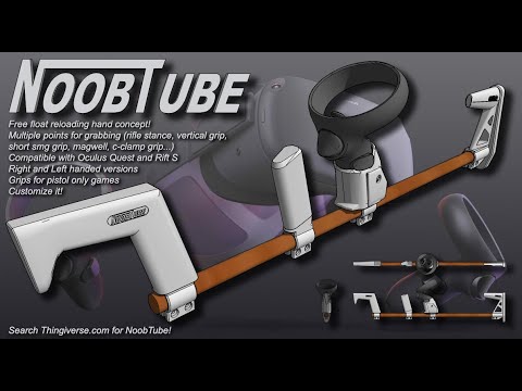 Oculus QUEST & Rift S NoobTube (rifle and submachine gun grip) by ...
