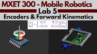 Mobile Robotics Lab 5 – Encoders and Forward Kinematics – SCUTTLE Robot