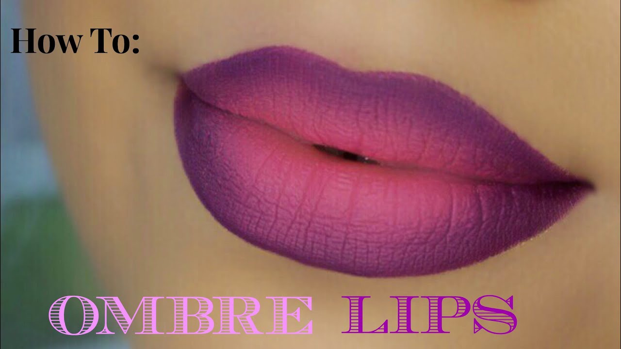 FUN & EASY : OMBRE LIP TUTORIAL