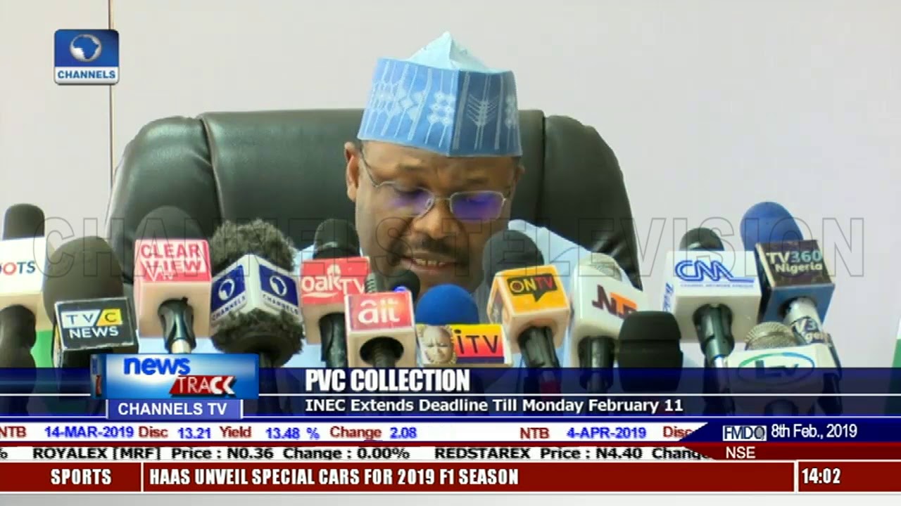 INEC Extends Deadline For PVC Collection