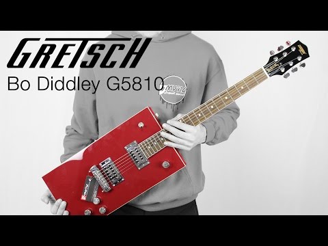 Gretsch Bo Diddley G5810 (con Hughes & Kettner GrandMeister36) - D-Music Store Guitar Test