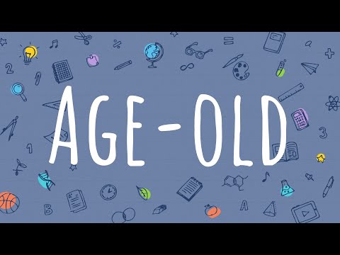 Age-old meaning in Urdu/Hindi | Word of the Day | English Vocabulary