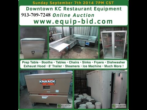 Equip-Bid.com - Downtown KC Restaurant Equipment Auction Video