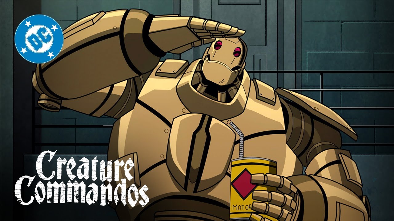 Creature Commandos - G.I. Robot Returns | Super Scenes | DC