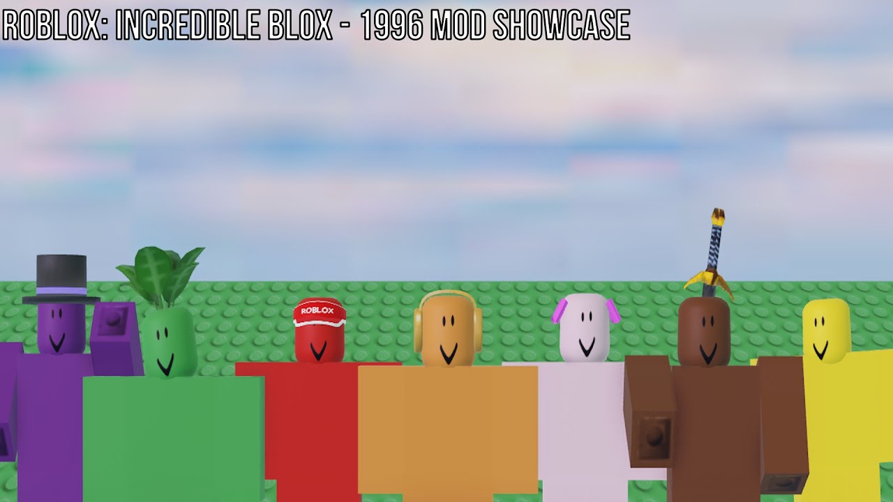 Roblox: Incredible Blox - 1996 Mod Showcase