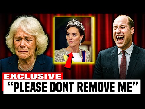 Queen Camilla BREAKS IN TEARS As Prince William REMOVES Her Royal Titles
