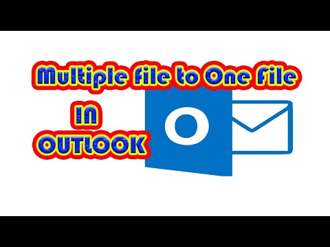 PST Marge on Outlook || Without Any Software || 2010/2013/2016/2019