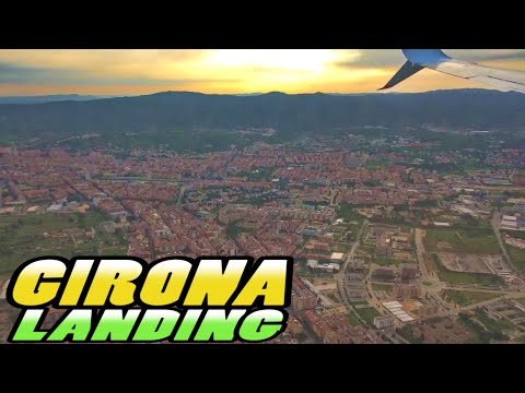 GIRONA LANDING - Costa Brava Airport (4k)