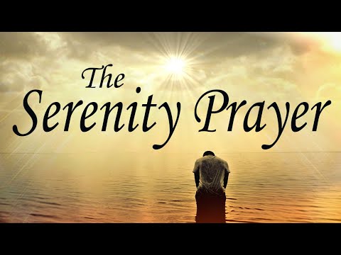 Serenity Prayer- God Grant Me the Serenity (Spoken Audio for Meditation)
