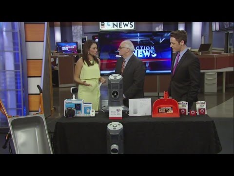 Dr. Frank Viggiano displays products at Hardware Show