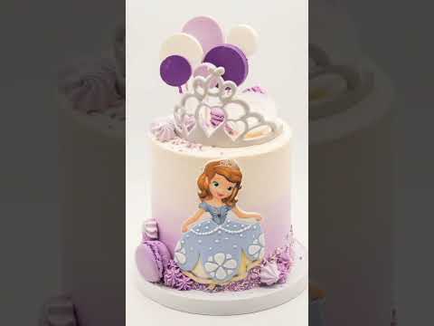 Sofia the first cake design/ideas/decoration for birthday cake