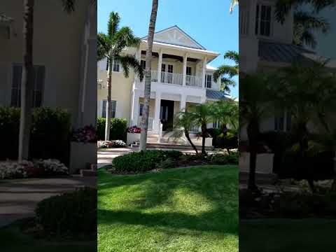 Beautiful Florida Home And Palm Trees