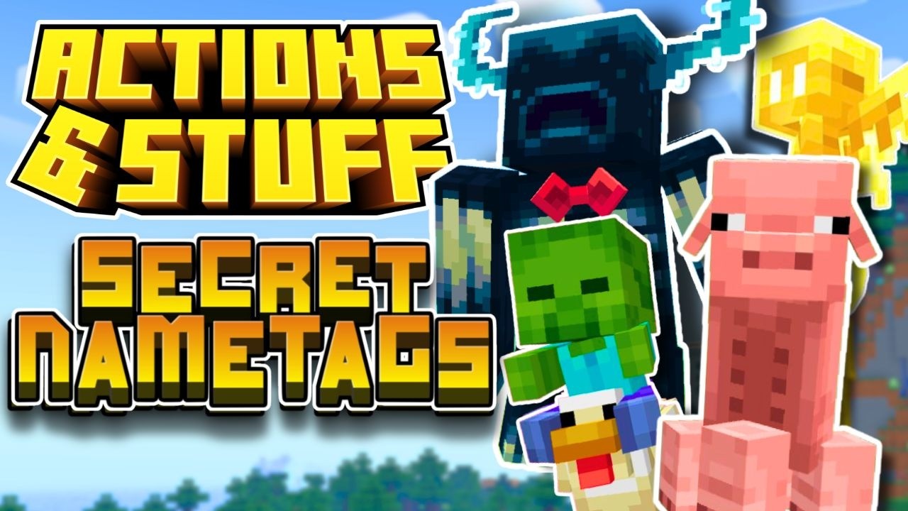 Actions & Stuff Easter egg names - Minecraft - Derp and Chill Minecraft Community