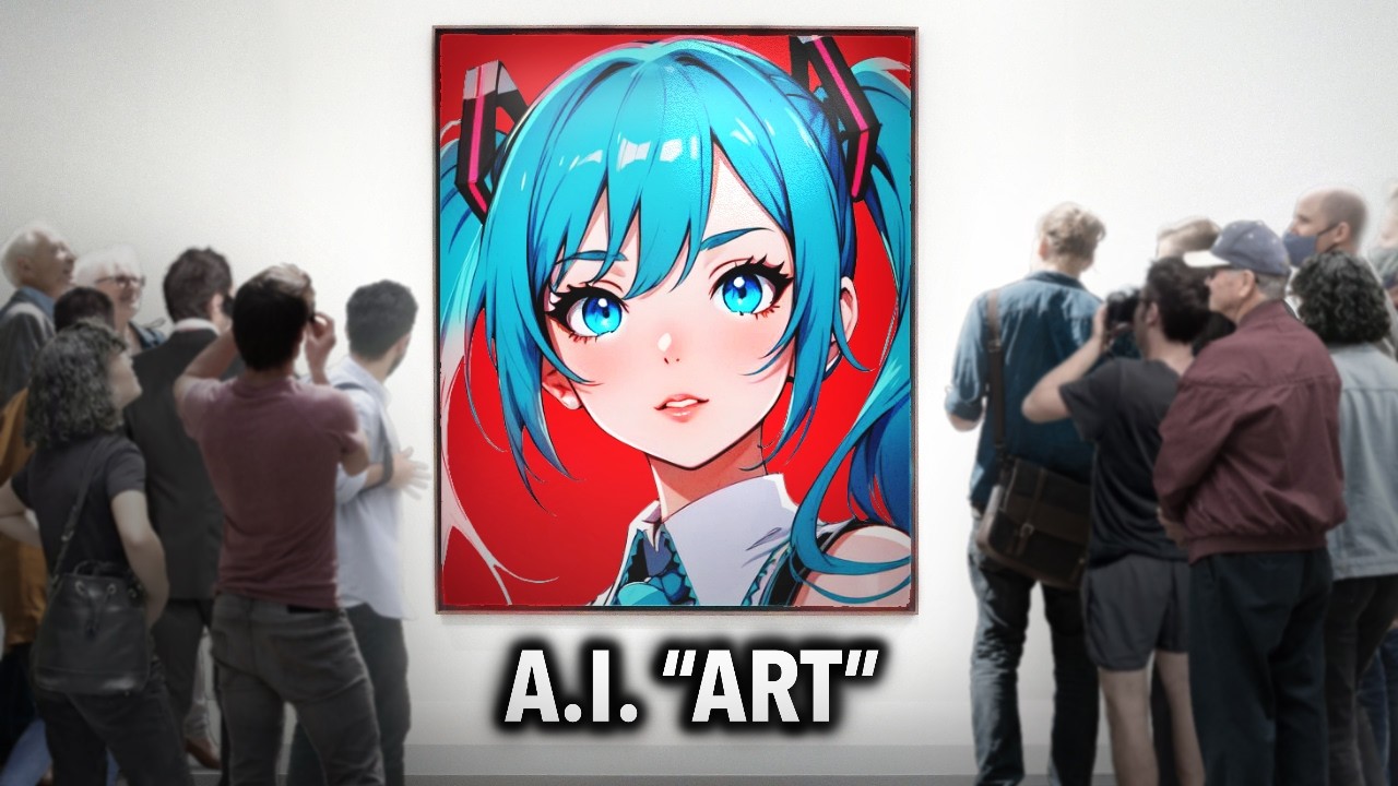 This Art Gallery Is Using AI Art