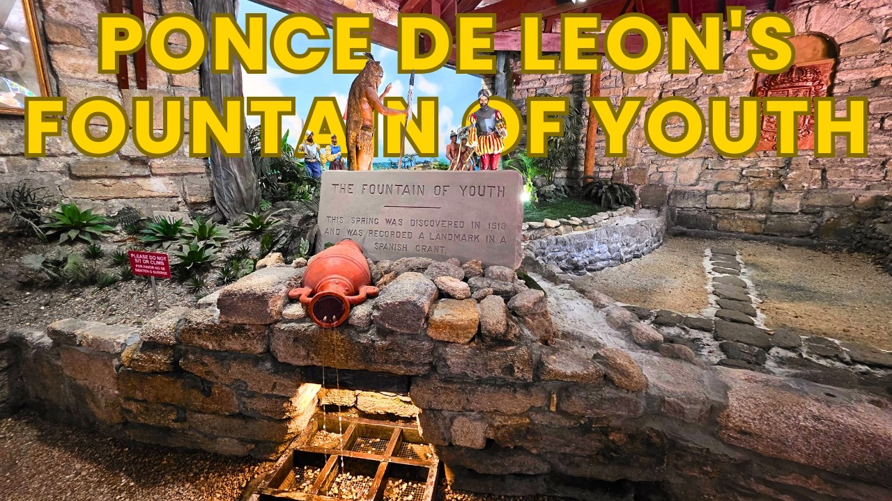 Ponce de Leon's Fountain of Youth St. Augustine Full Tour 2026