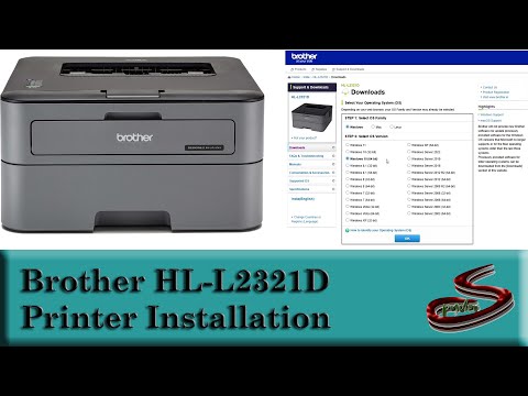 Brother HL L2321D Printer Installation | Download Driver Software