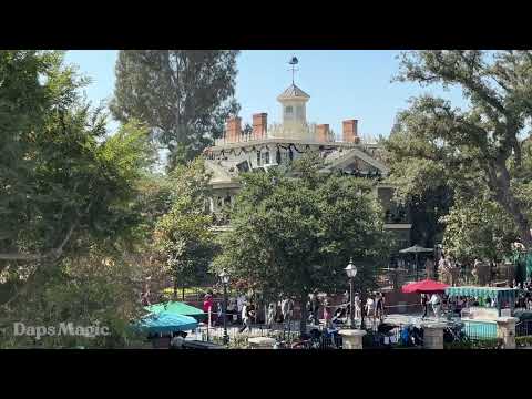 Progress Continues to Be Made on Haunted Mansion Expanded Queue at ...